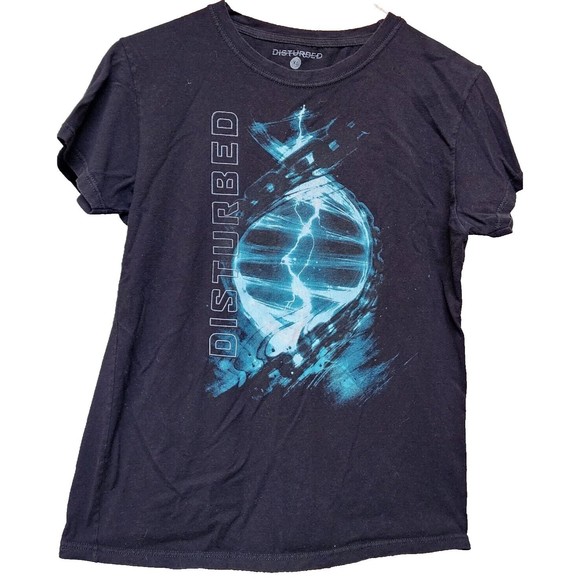 Shirts | Disturbed 219 Evolution Tour Black Tshirt Size Xl Metal Rock Band 2 Sided | Poshmark